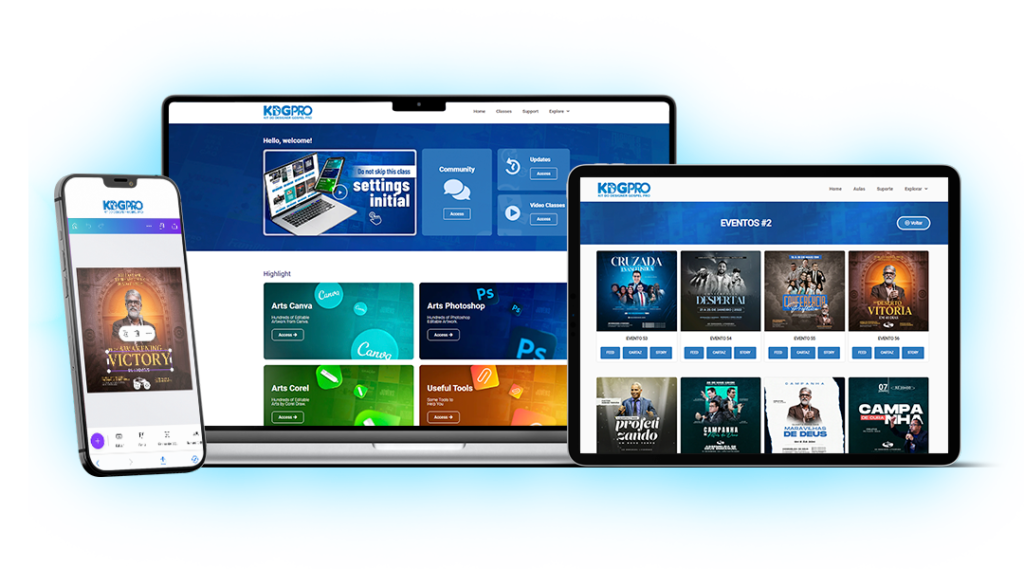 Kit do Designer Gospel – English – The world's largest gospel arts platform